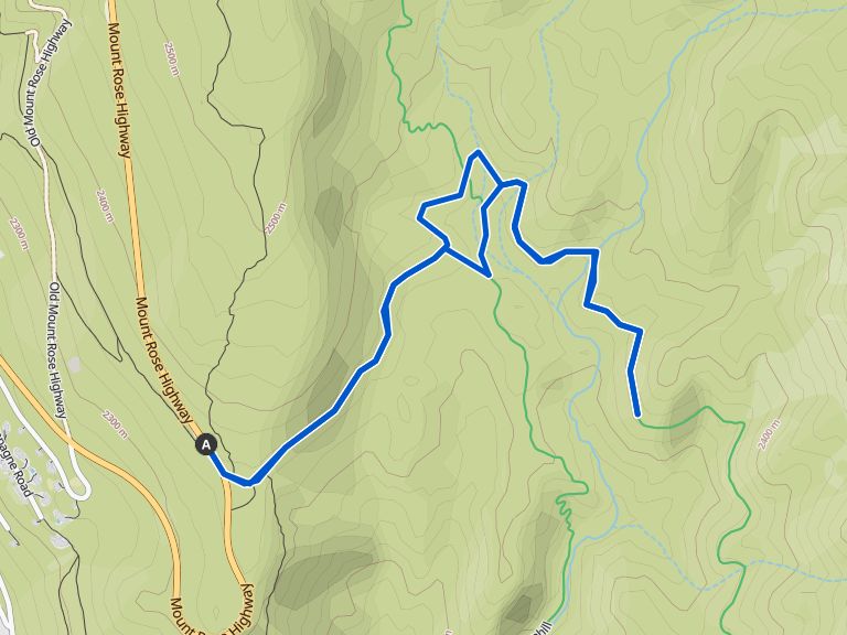Incline Flume Trail — Lake Tahoe | hike | Komoot